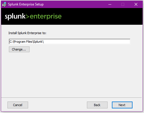 Installing Splunk