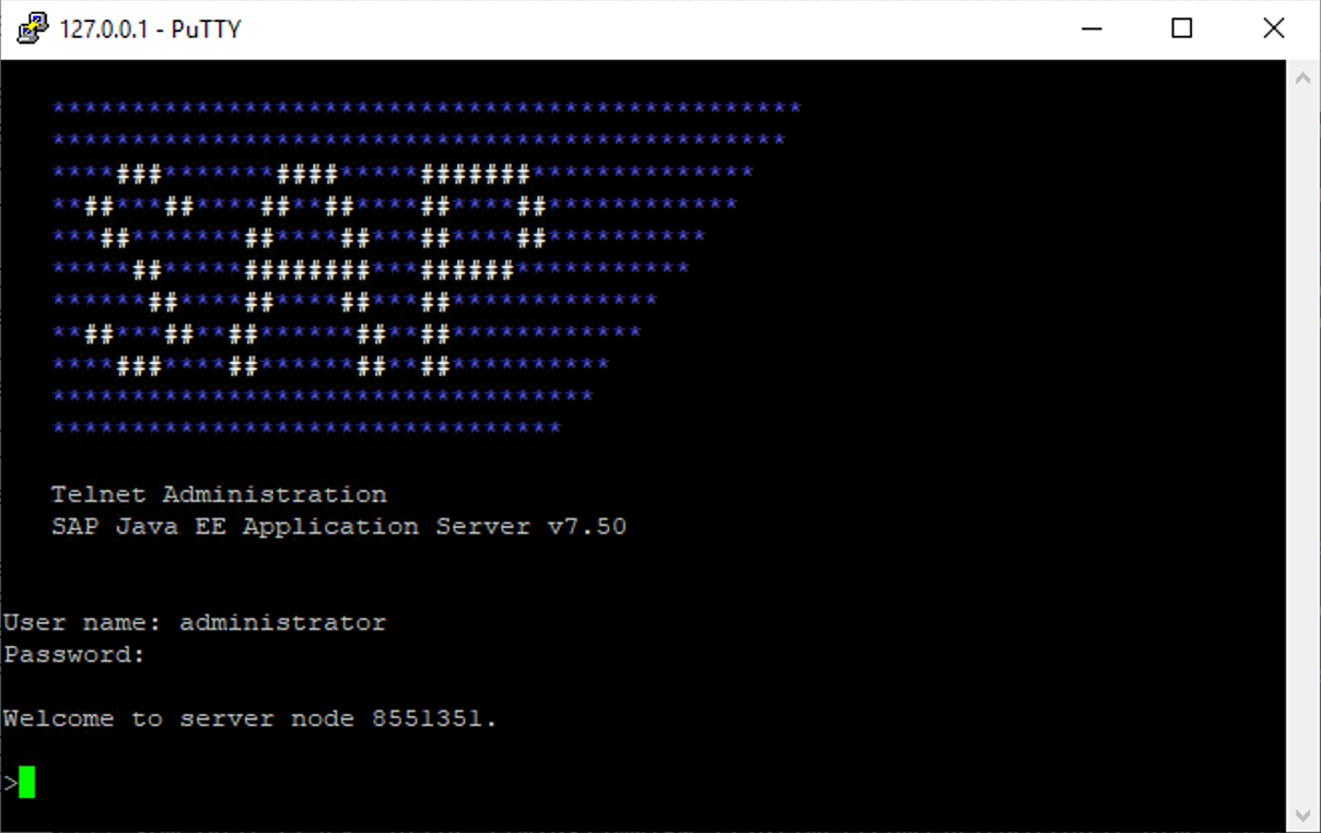 Installation via Telnet (PowerConnect Java - All Versions)