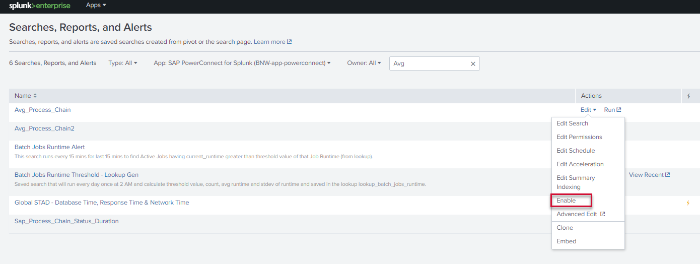KB 103 - PowerConnect Splunk App – Process Chain Dashboard Guide