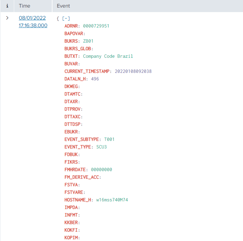 SCU3 - Analysis of Logged Customizing Objects and Tables