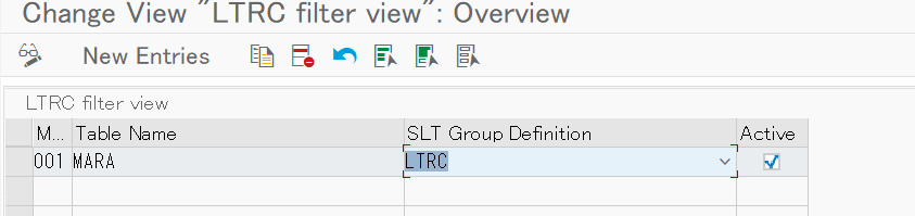 LTRC - SAP LT Replication Server information