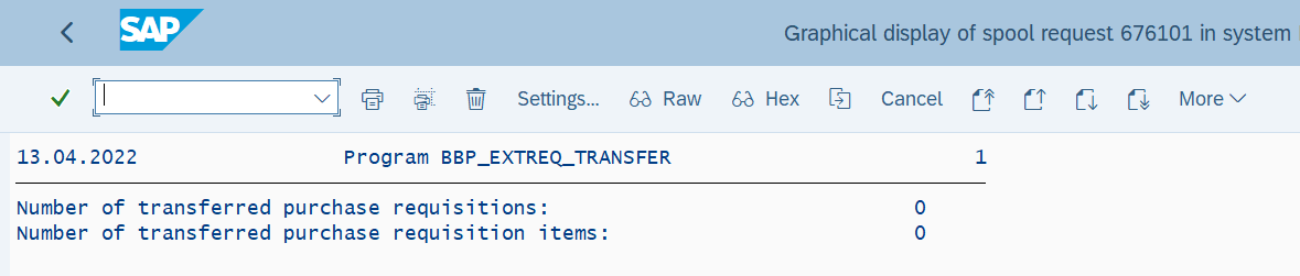SP01_CONTENT - Spool request contents