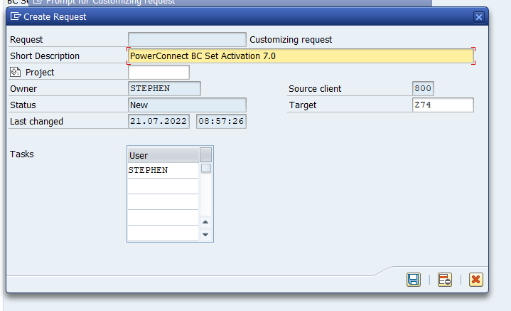 Activate Business Configuration Sets (PowerConnect ABAP 7.X)