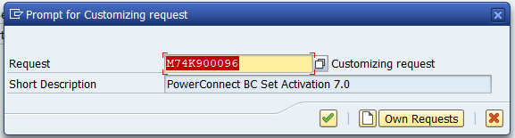 Activate Business Configuration Sets (PowerConnect ABAP 7.X)