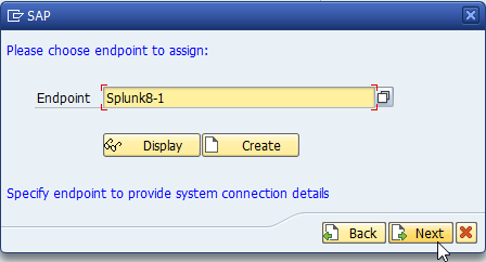 Configuring PowerConnect Splunk Connection in SAP (PowerConnect ABAP 7.X)
