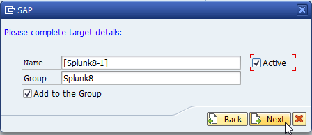 Configuring PowerConnect Splunk Connection in SAP (PowerConnect ABAP 7.X)