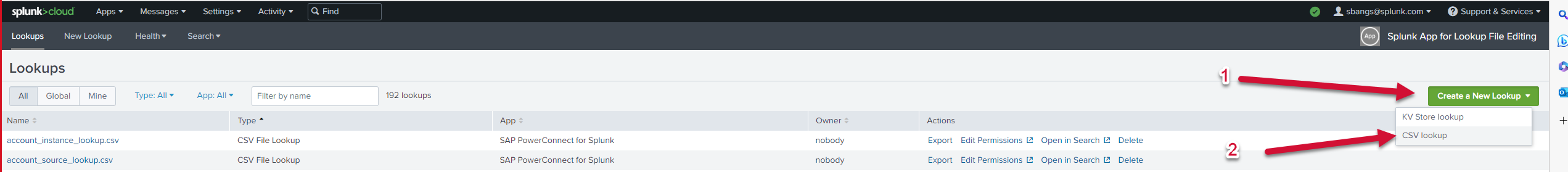 KB 173: Master Inventory Lookup not showing any data in Splunk Cloud