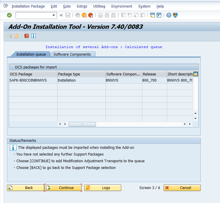 Import The Agent Via Saint Powerconnect Abap 8x