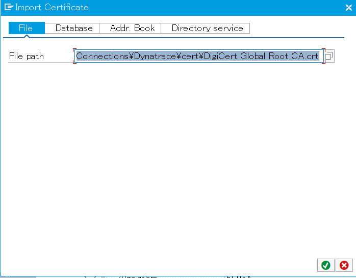 Optional Using Ssl Encryption Between Sap And Dynatrace Powerconnect Abap 8x