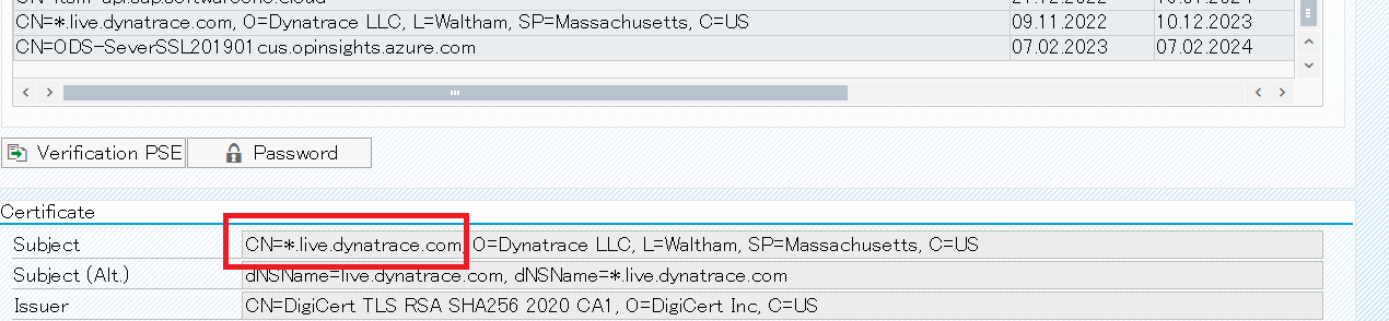 Optional Using Ssl Encryption Between Sap And Dynatrace Powerconnect