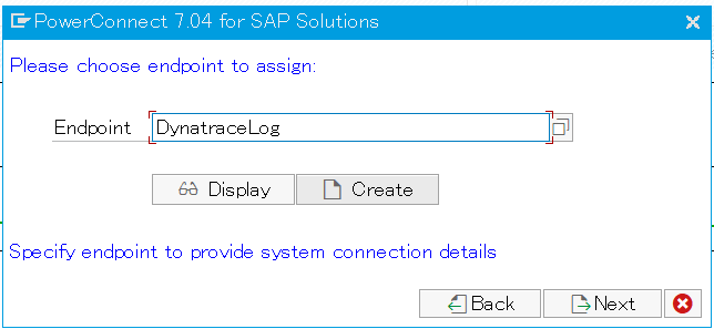 Configuring Dynatrace Log Connection In Powerconnect Powerconnect Abap 8x