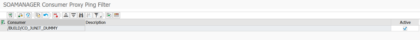 SOA_PING - SOAMANAGER Consumer Proxy Ping